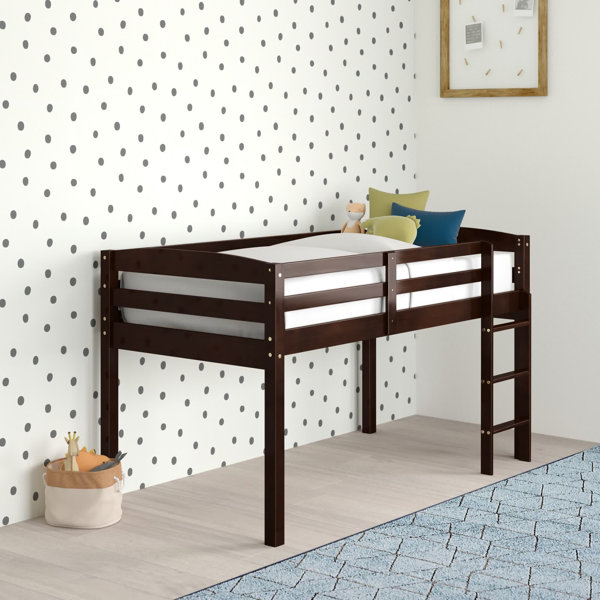 Isabelle Max Alique Solid Wood Loft Bed by Mack Milo Reviews Wayfair